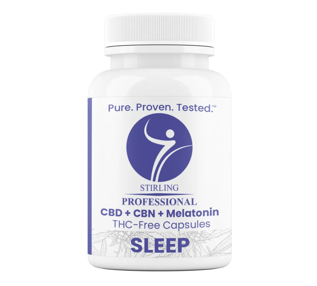 CBD Sleep Capsules - Faster Sleep w/ Organic CBD Melatonin