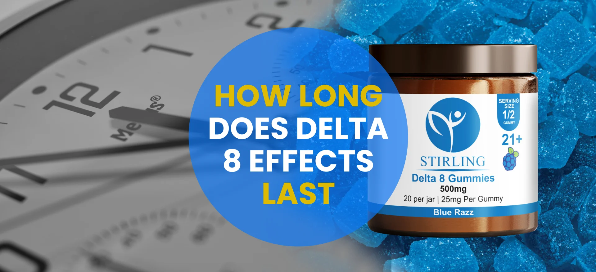 How Long Do Delta 8 Effects Last? – Stirling Professional